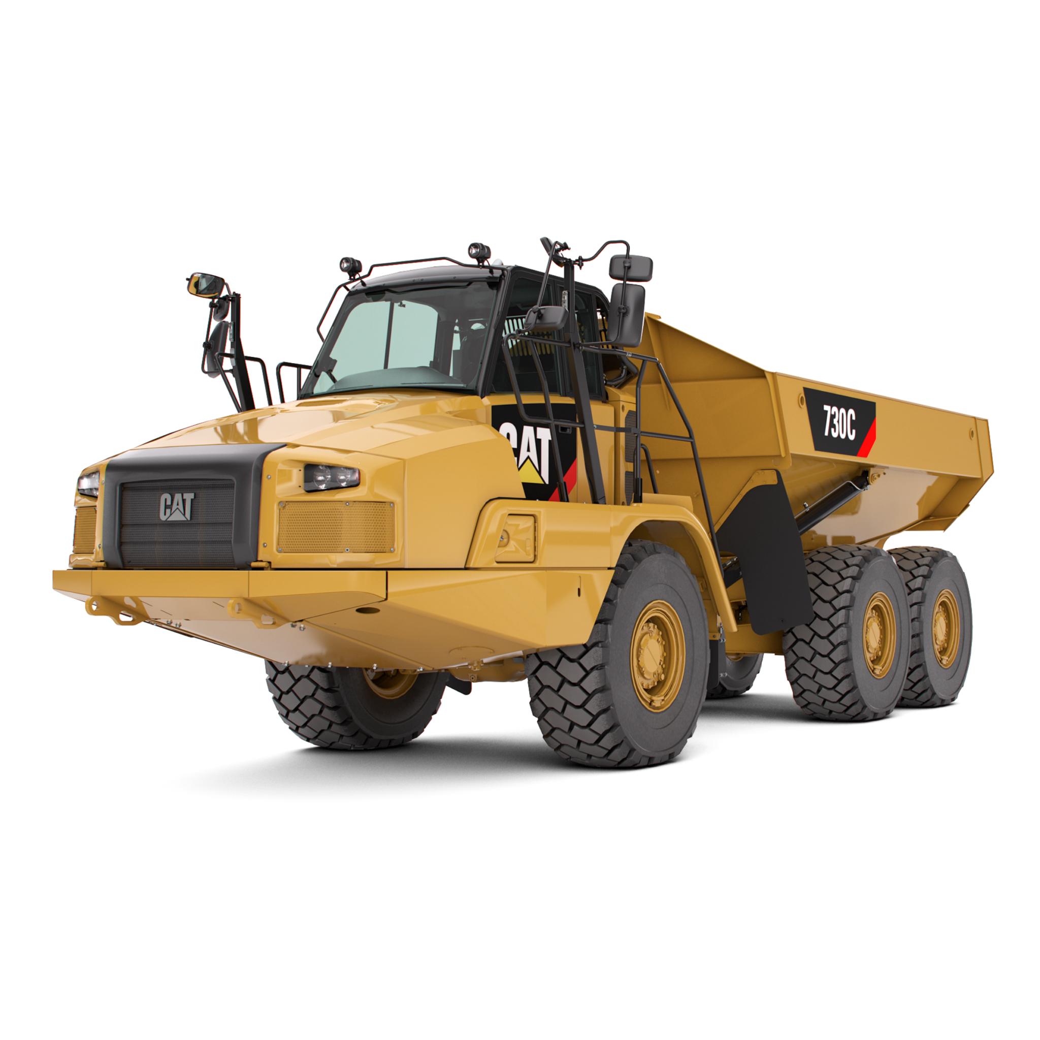CAT 730C 30 Tonne Dump Truck Hire Bendigo | Yellow Hire