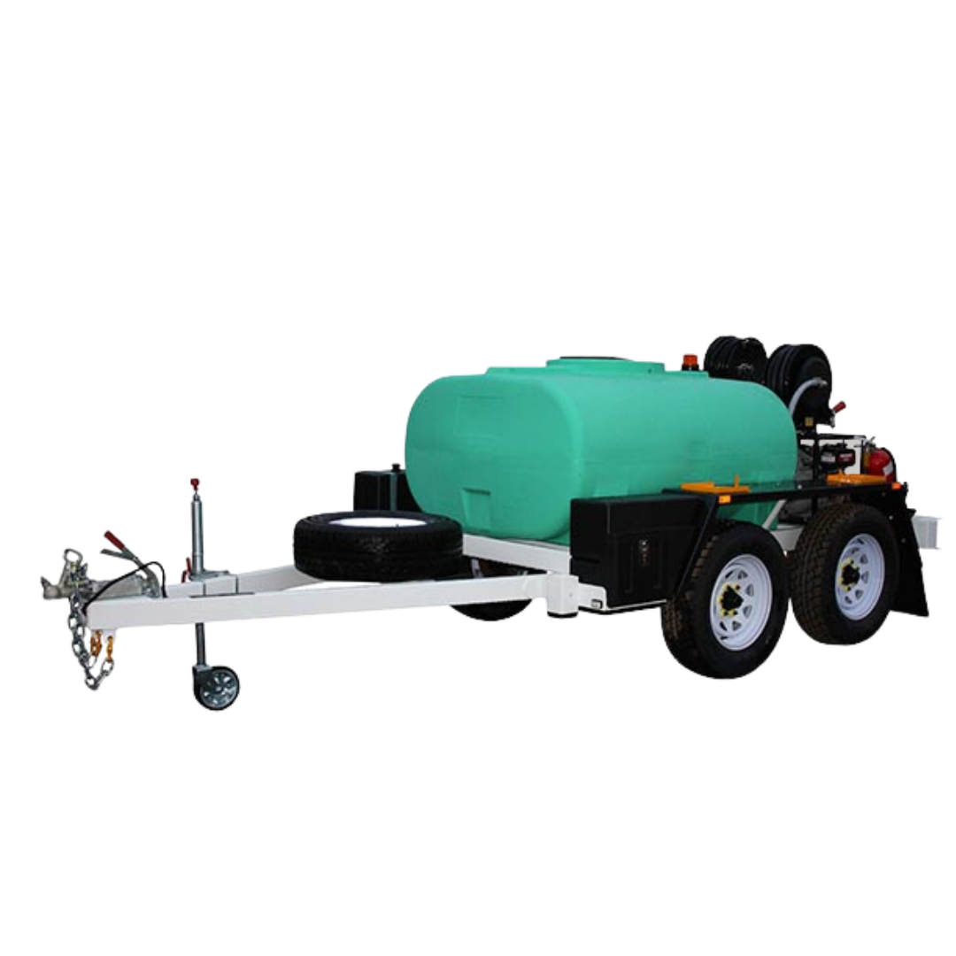 1,200 Litre Water Cart Trailer | Yellow Hire